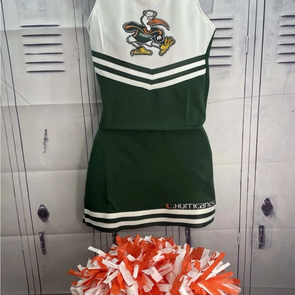 Skirts | Cheerleading Uniform Miami Hurricanes | Poshmark